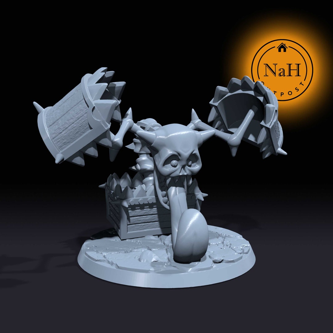 Bone Maw, the Lurking Terror Undead Mymic Winged Chest Mimic Monster ...