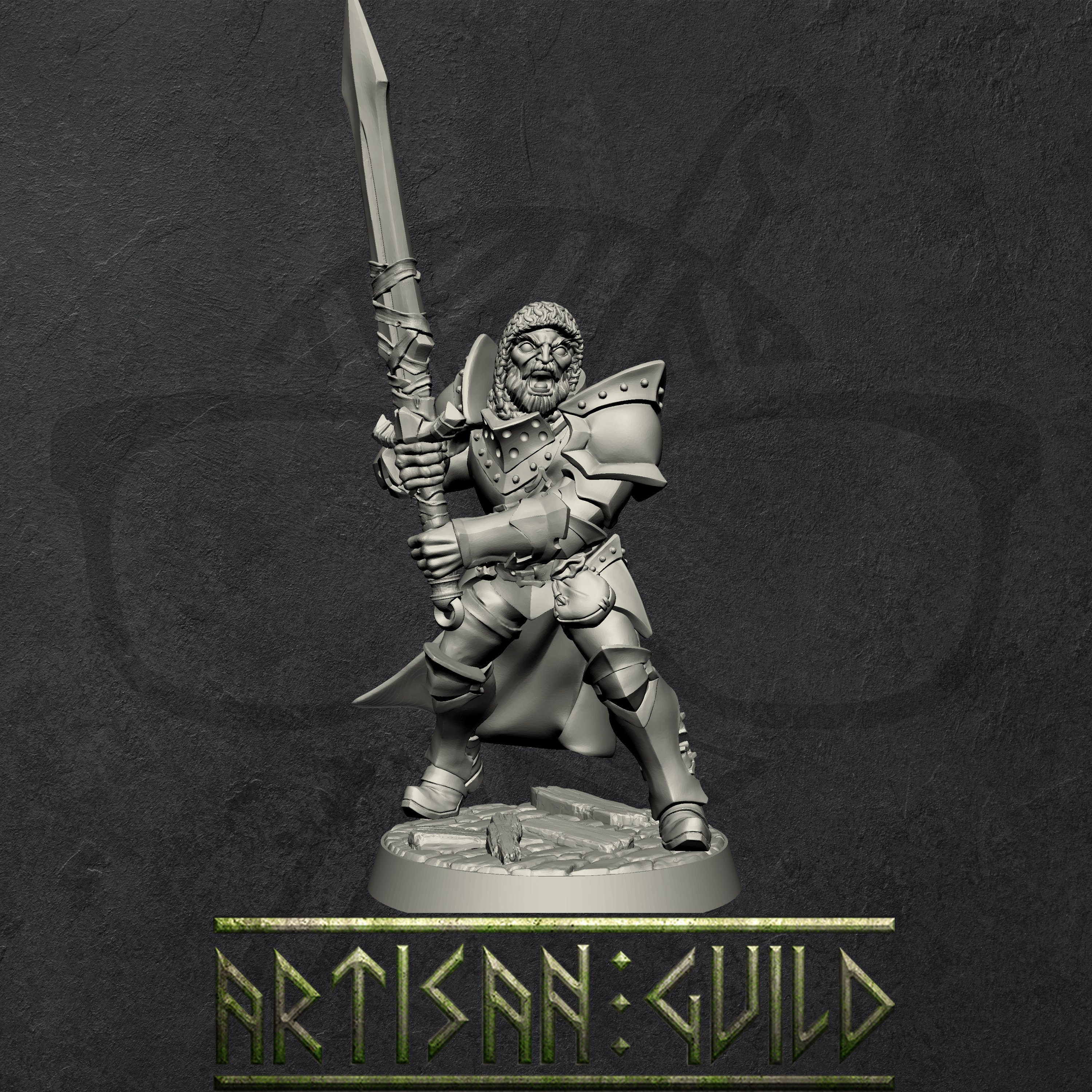 Human Fighters Guild | Modular Human Miniatures Miniature for Tabletop ...