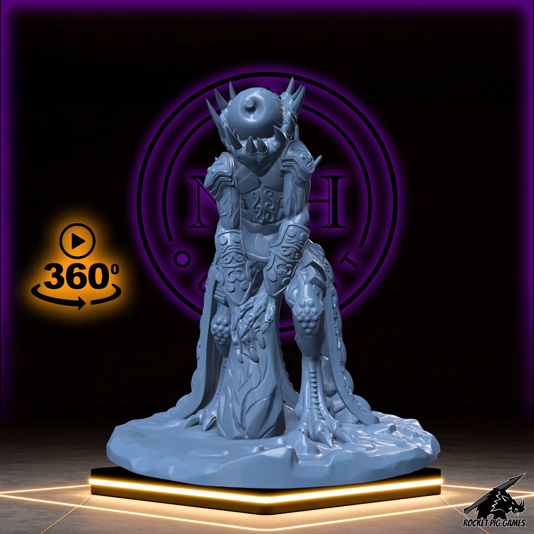 Vigilax, the Nothic Seer Eye Imp Aberration Miniature for Tabletop ...