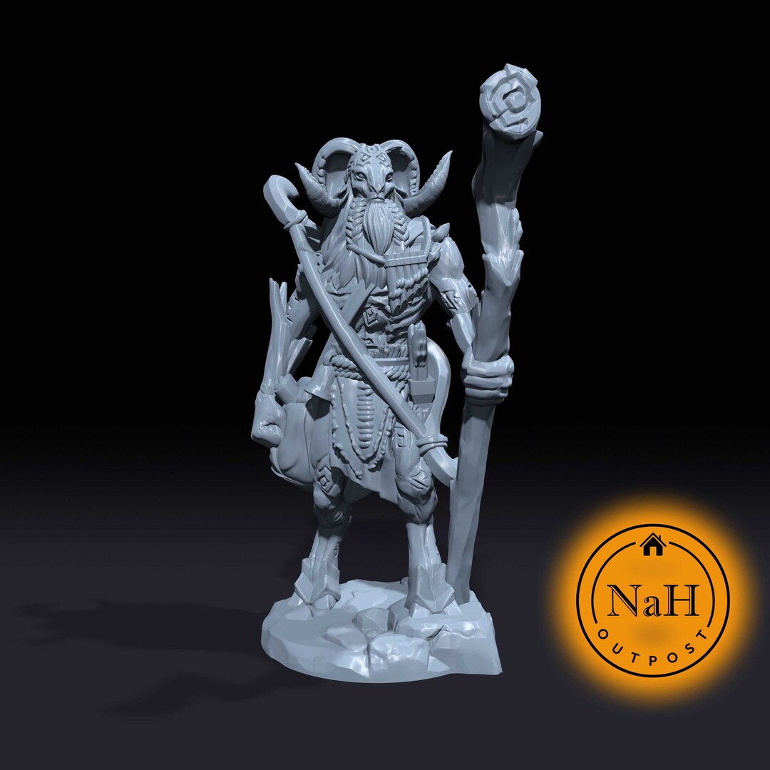 Caelum, the Sylvan Sage | Cursed Faun Satyr | Fey, Forest Piper ...