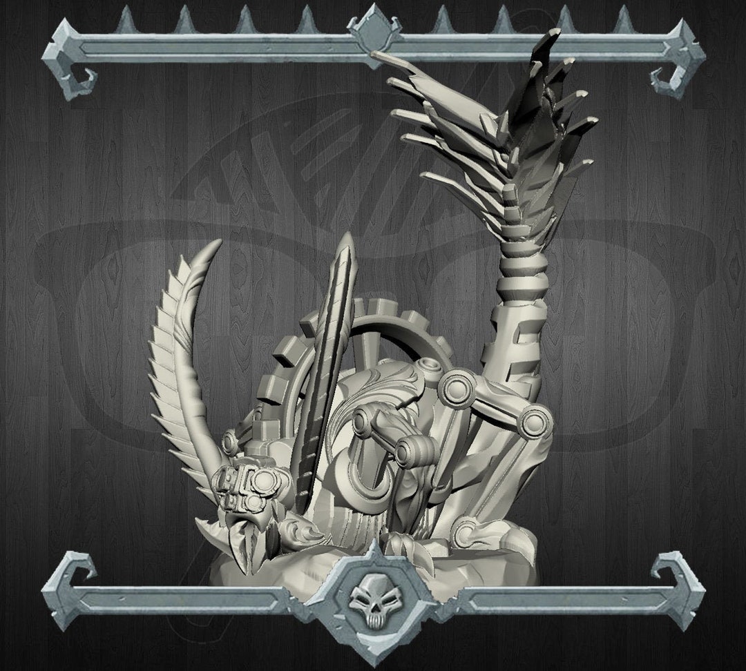 Rust Monster Clockwork Rust Eater Miniature for Tabletop Games Like D&D ...