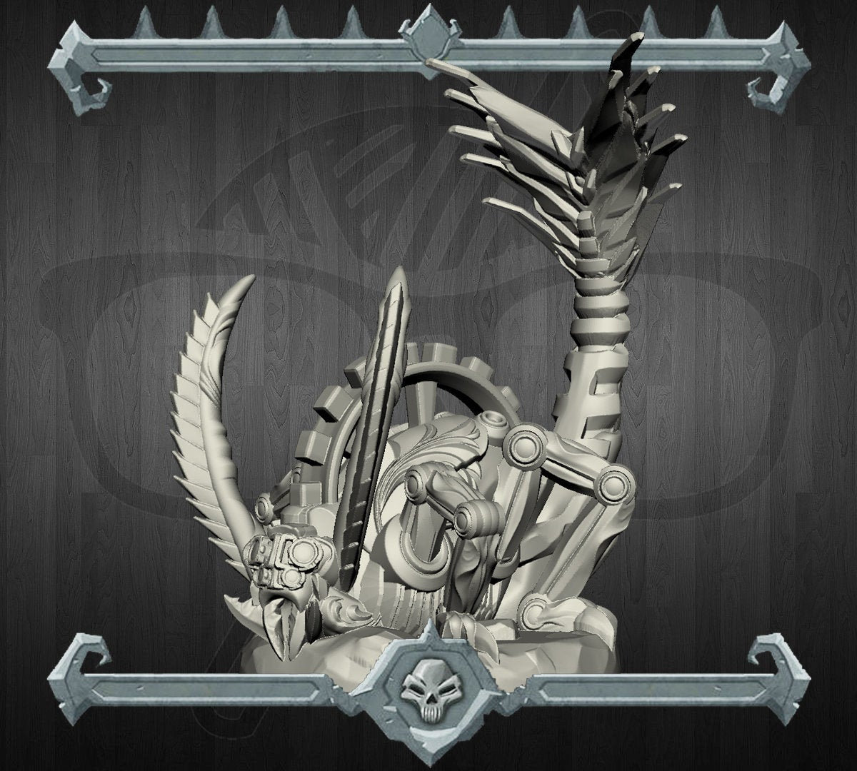 Rust Monster Clockwork Rust Eater miniature for Tabletop | Etsy