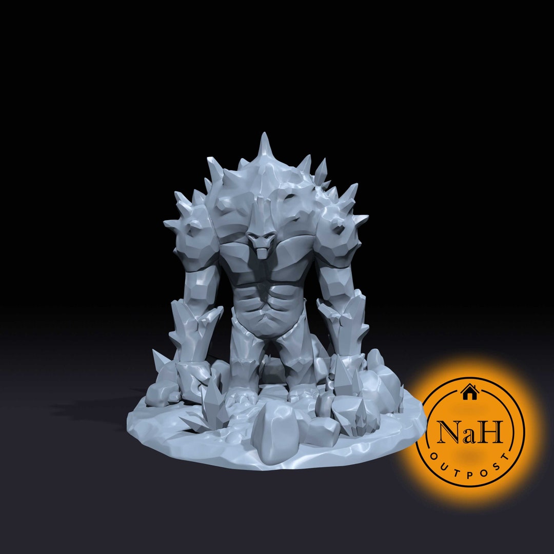 Crystallon the Shardbearer | Miniature for Tabletop Games Like D&D and ...
