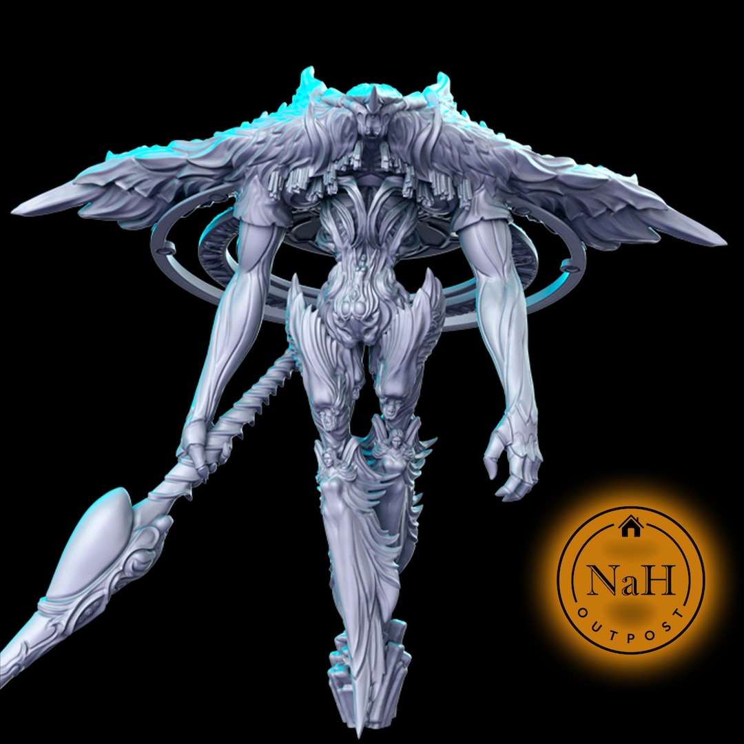 Eden Prime XIV | Angel Construct Miniature for Tabletop Games Like D&D ...