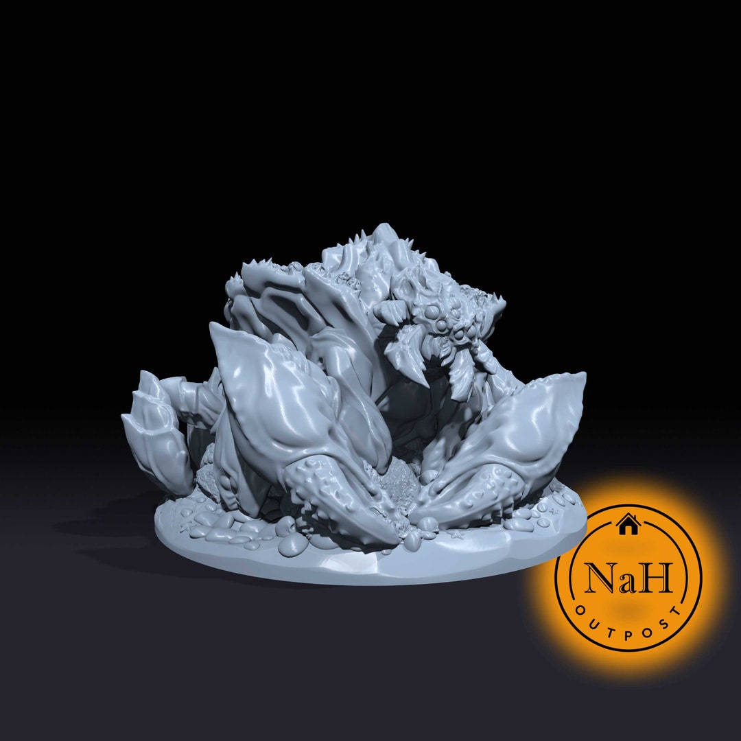 Carrion Claw the Defiler | Corpse Crab | Miniature for Tabletop Games ...