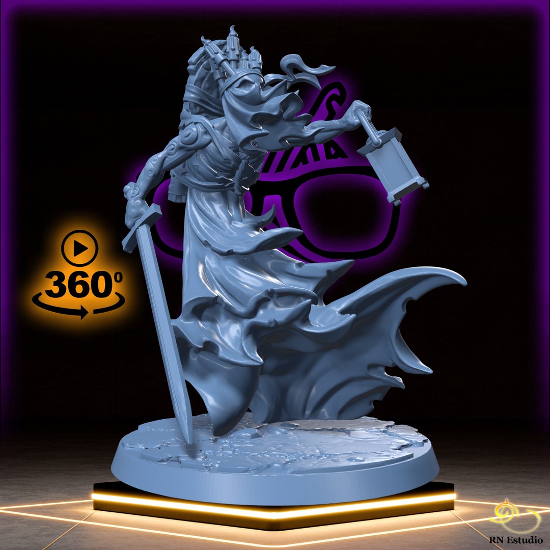 Tholmar | Wraithlord | Undead Wraith | Miniature for Tabletop Games ...