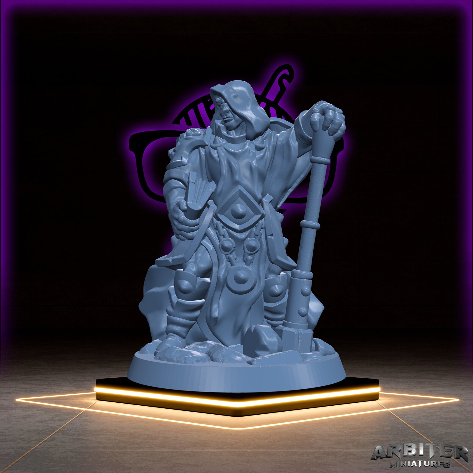 Cleric Male and Female Arbiter Life Domain Miniature for - Etsy