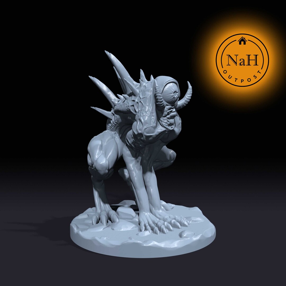 Blightscreech, the Decaying Eye / Nothic / Nocturnal Miniature para ...