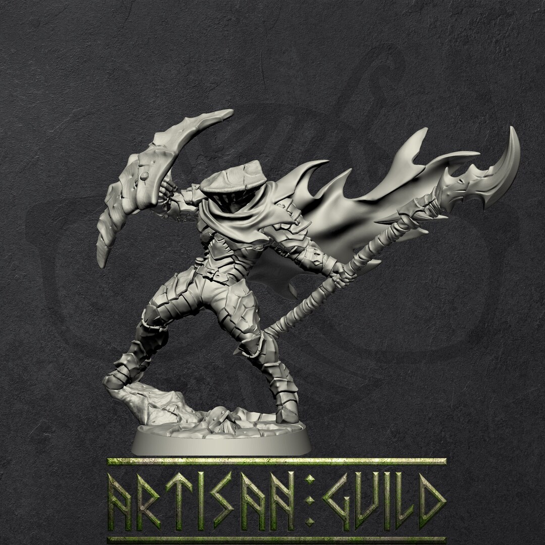 Hiro Dustwalker | Scourgeland Survivors Miniature for Tabletop Games ...