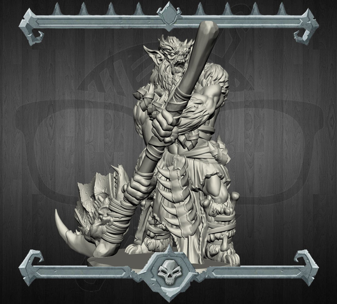 Bonesnapper, Tusklands Bugbears | Bugbear Miniature for Tabletop Games ...