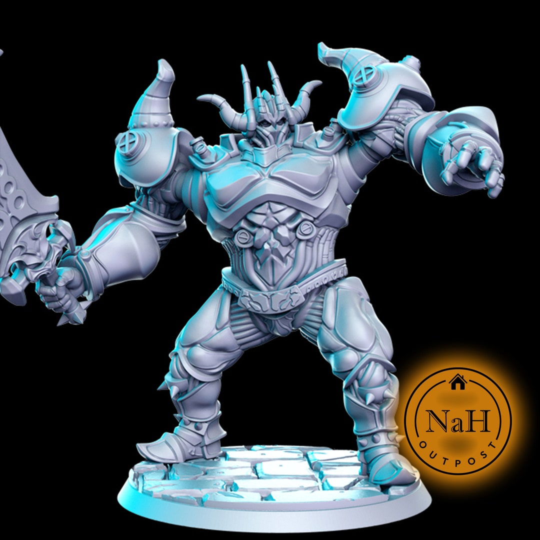 Destron | Construct Mech Miniature for Tabletop Games Like D&D and War ...