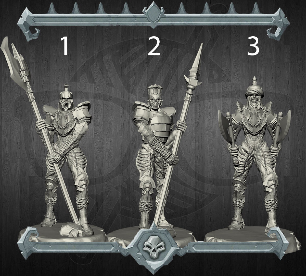 Infernal Legionnaires Undead Skeleton Avernus Devils - Etsy