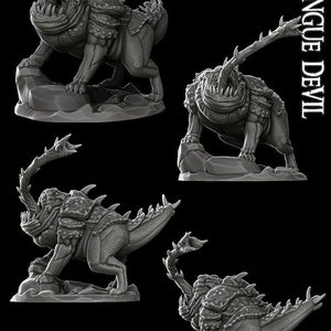 Dreadpaw, the Nether Tracker | Canoloth | Tongue Devil | Miniature for ...