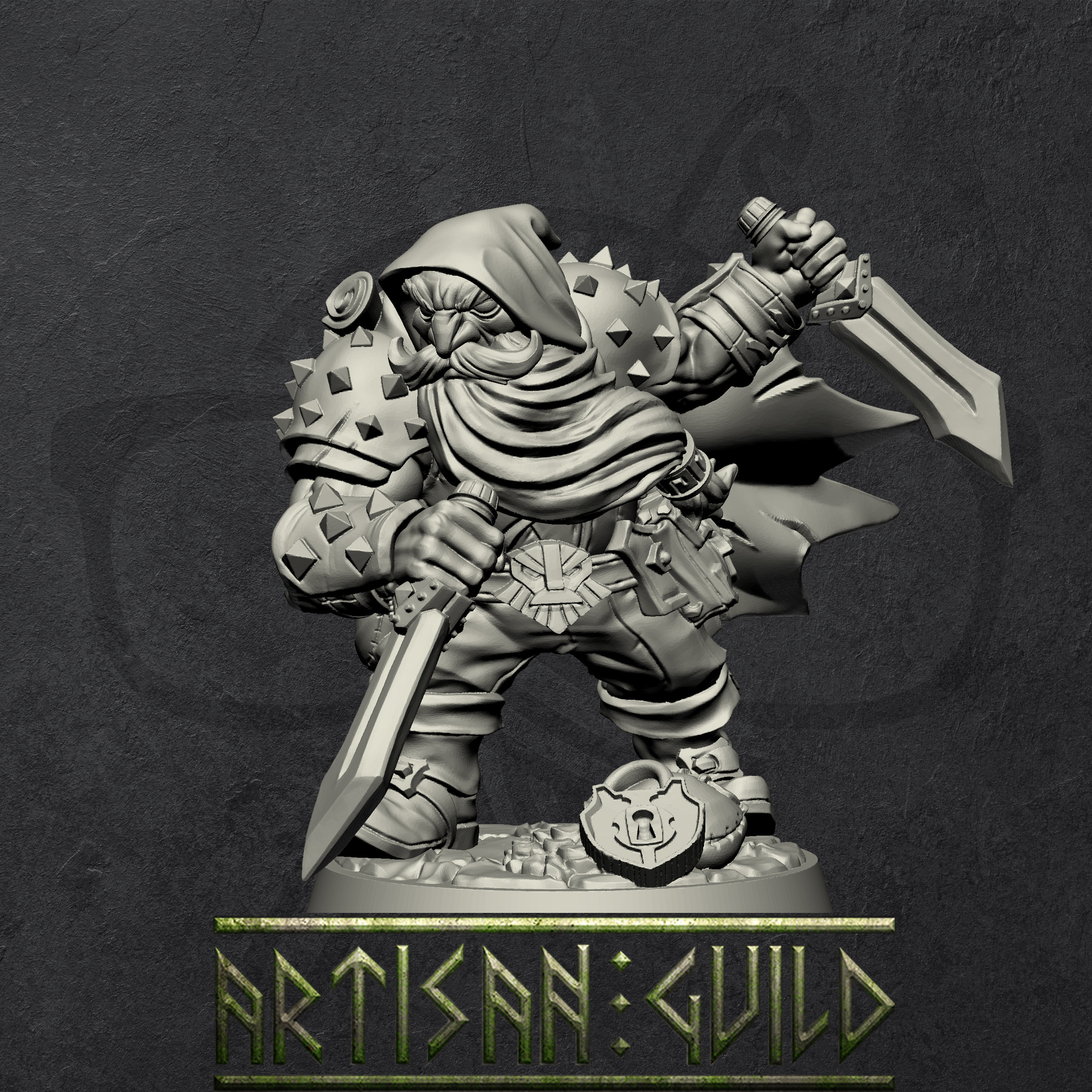 Dwarven Defender Set Modular Dwarf Miniatures Miniature for - Etsy