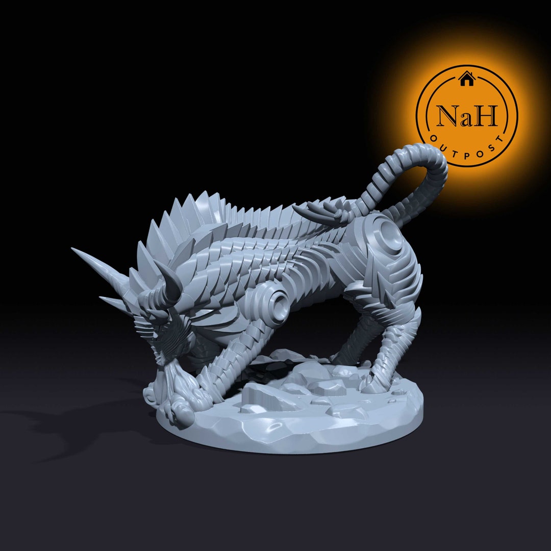 Tauron Ironscale, the Metallic Minotaur | Gorgon | Miniature for ...