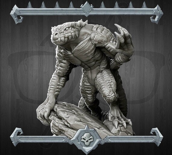 Toys Tabletop RPG Miniature Troglodyte Miniature Toys etna.com.pe
