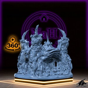 Corpse King Undead Golem Fiend Soul Collector Miniature - Etsy