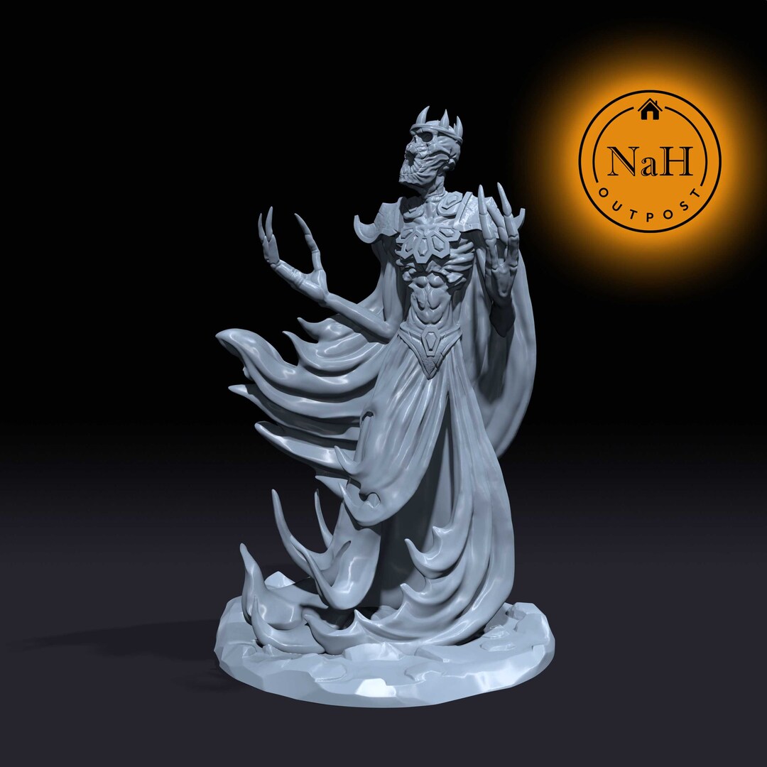 Wraith Soundless Ancient Miniature for Tabletop Games Like D&D and War ...