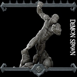Barescar, the Skinless Fury | Ecorche | Demon Spawn | Miniature for ...