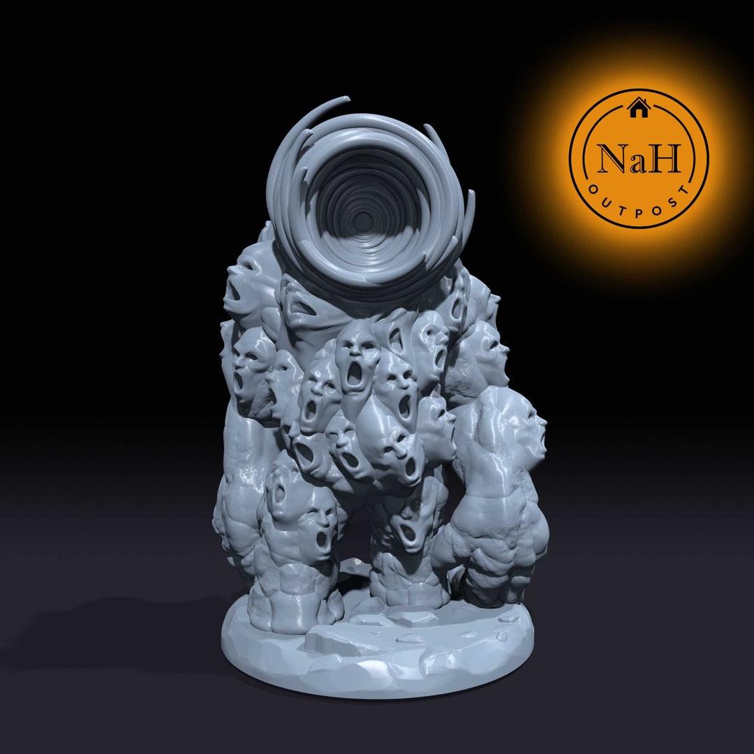 Atrum, the Despair Construct | Gloom | Golem of Woe | Miniature for ...