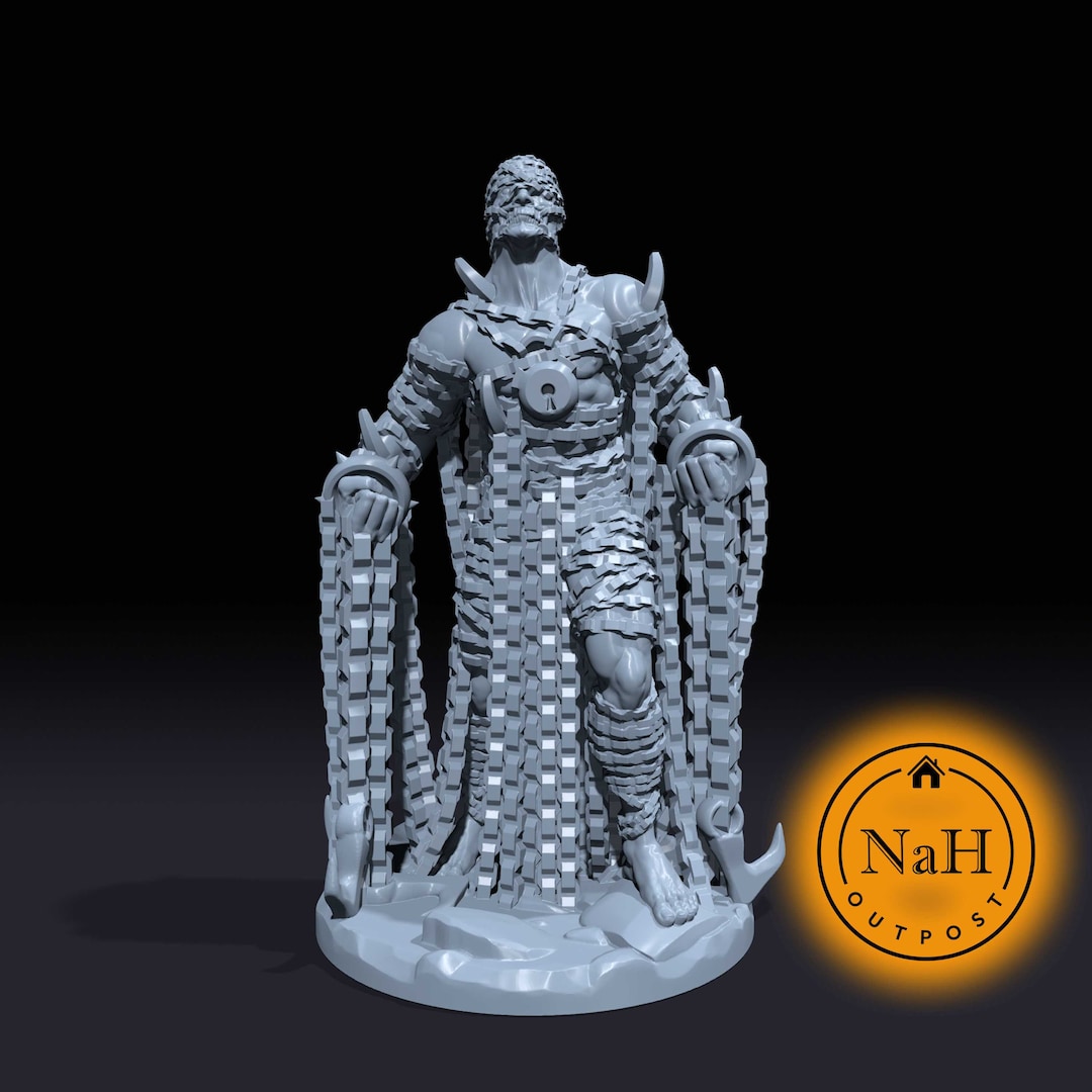 Ironbind the Chainmaster | Chain Devil | Fiend Miniature for Tabletop ...