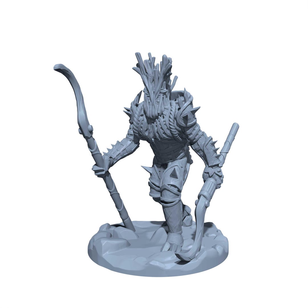 Splinterkin, the Wicker Reaper | Wicker Folk Monster Miniature for ...