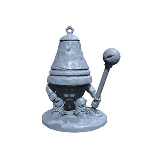Bell Golem | Bellboy | Construct Miniature for Tabletop Games Like D&D ...