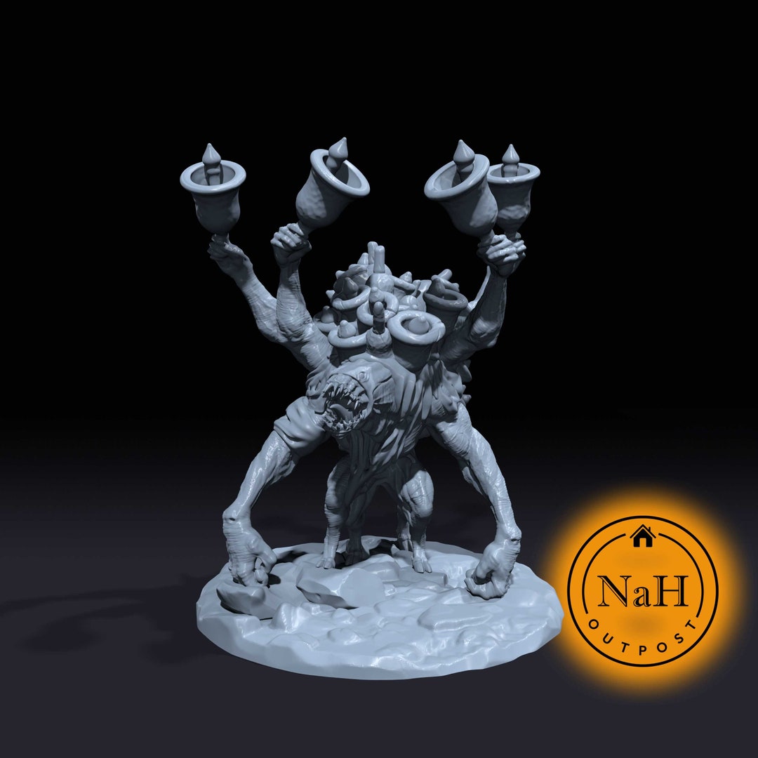 Church Bell Keeper | Bell Monster | Devil Miniature for Tabletop Games ...