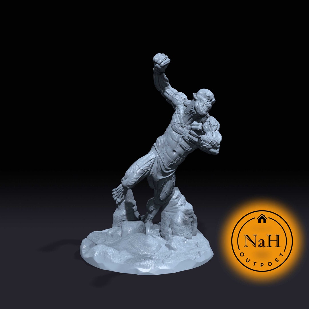 Barescar, the Skinless Fury | Ecorche | Demon Spawn | Miniature for ...