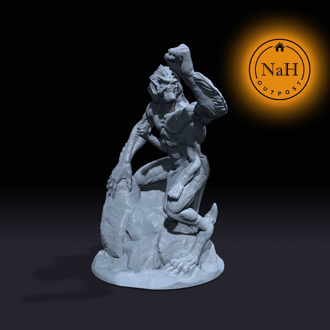 Khaless the Nightspawn | Draegloth | Faedread | Quaggoth Miniature for ...