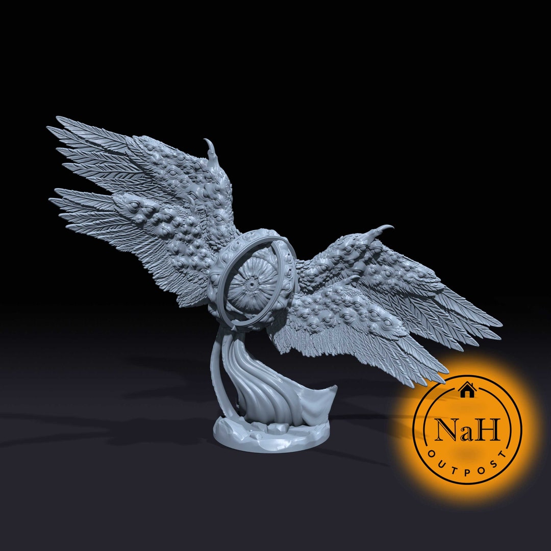 Biblical Angel | Ancient Eye Angel | Miniature for Tabletop Games Like ...