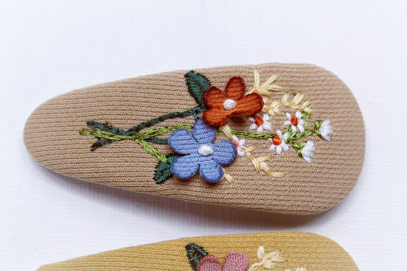 Hair Clips, Vintage Hair Clips, Flower Hair Clips, Fall Hair Clips ...