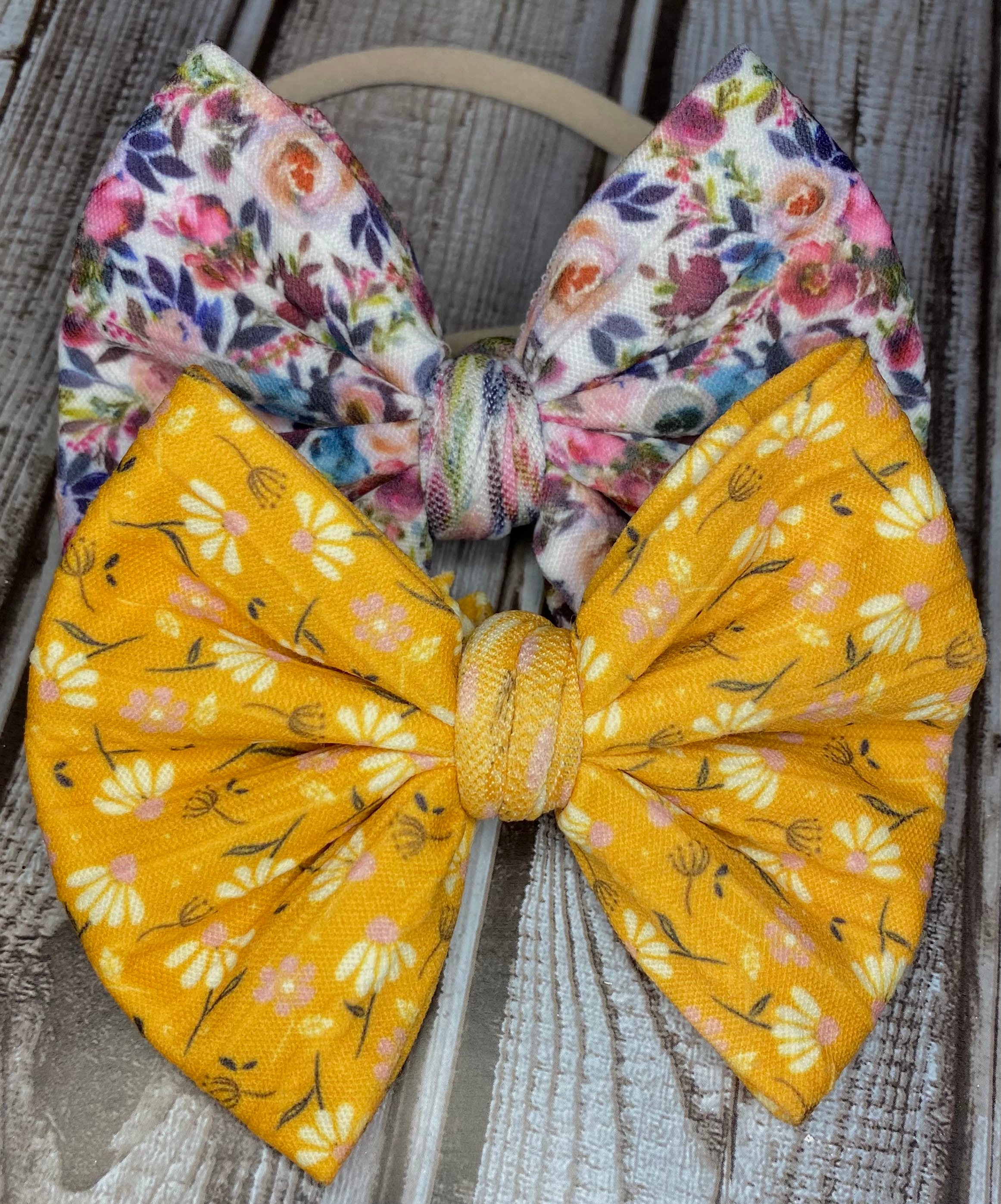 Fall Hair Bows, Autumn Hair Bows, Hair Bows, Bows, Headbands, Fall ...