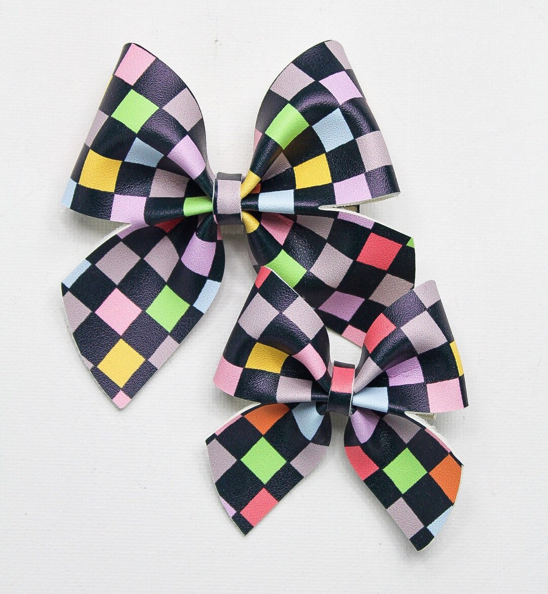 Checkered Hair Bow, Back to School Hair Bows, School Hair Bows ...