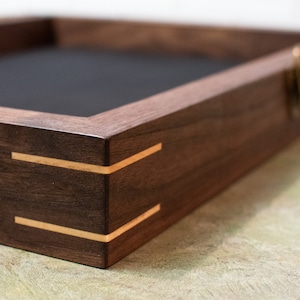 Walnut Shadow Box | Memory Box - Etsy