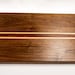 Walnut With Stripes of Maple and Red Marblewood Cutting Board - Etsy