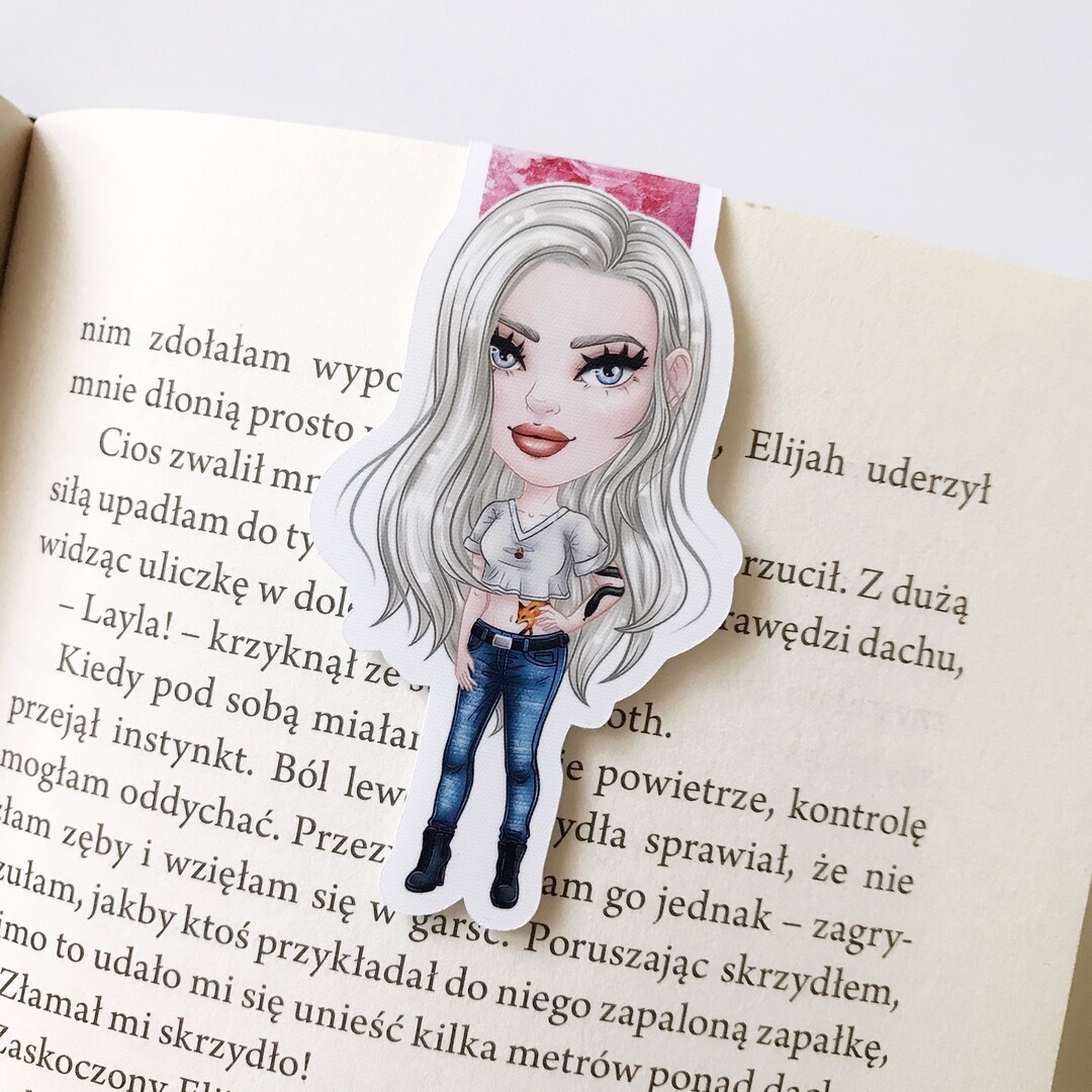Layla (dark Elements) | Magnetic Bookmark - Etsy