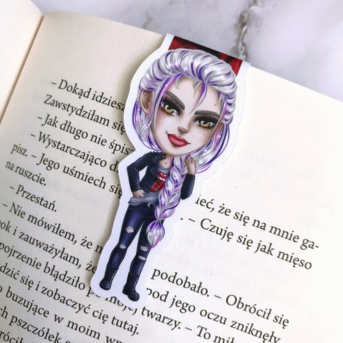 Fury Axtar crescent City Magnetic Bookmark - Etsy