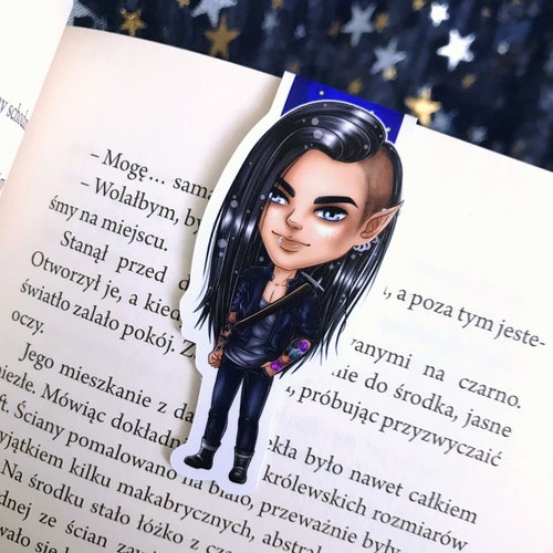 Fury Axtar crescent City Magnetic Bookmark - Etsy