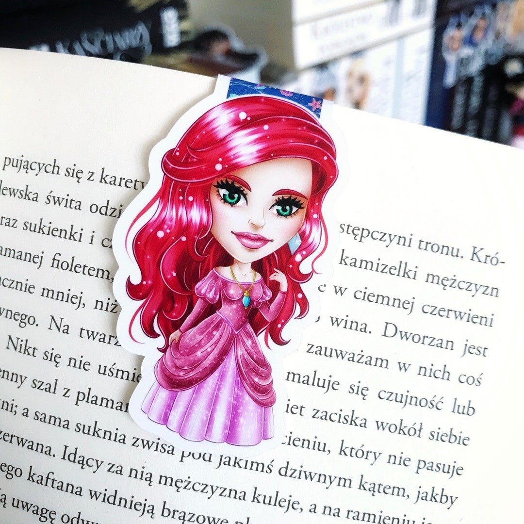 Ariel Princess| Magnetic Bookmark - Etsy