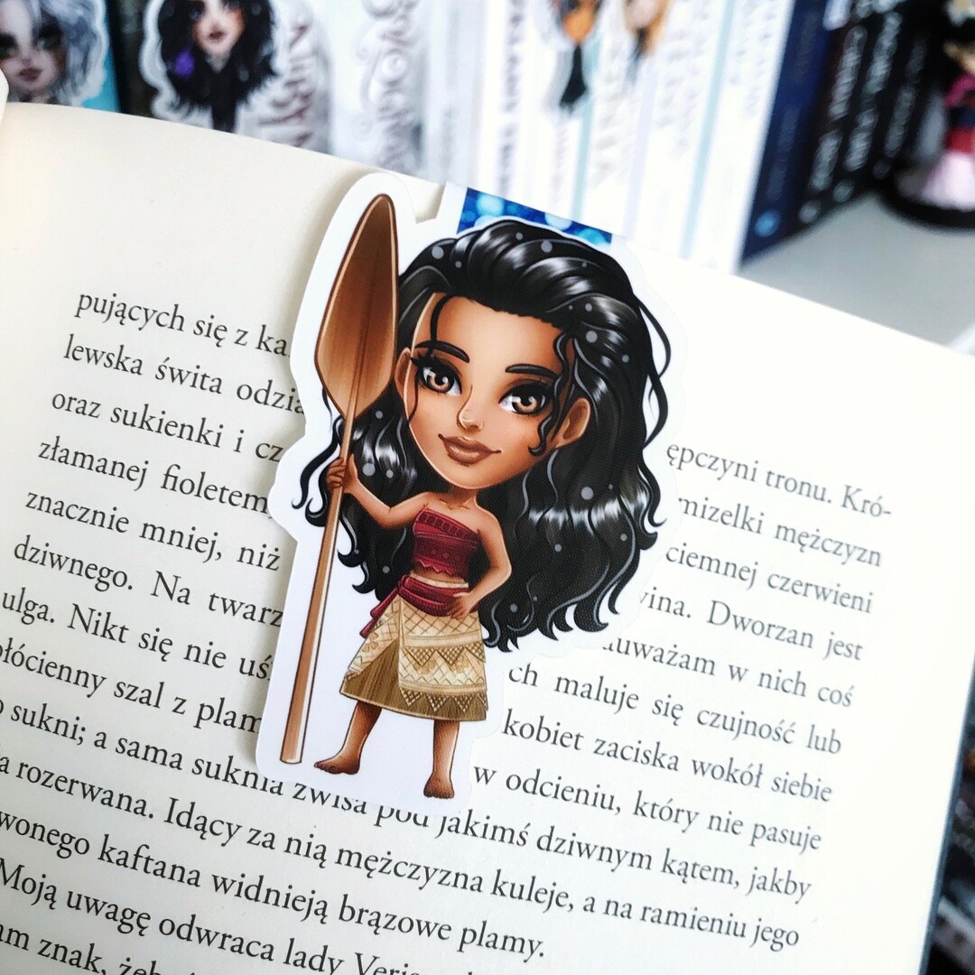 Moana | Magnetic Bookmark - Etsy