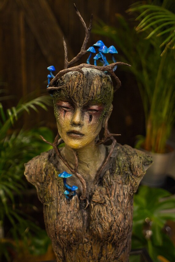 SOLD Handmade Mannequin Sculpture Home Decor Nature Design | Etsy