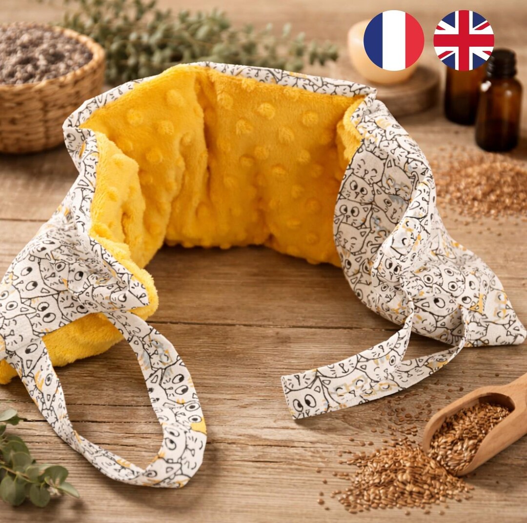 PDF Pattern for a Removable Cover Dry Hot Water Bottle With Flax Seeds ...