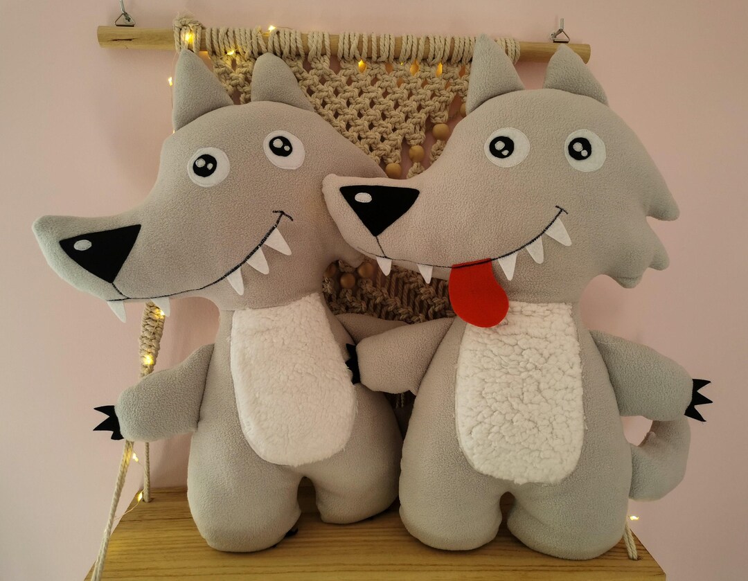 PDF Pattern for Petit Pilou the Wolf Plush - in French - Etsy