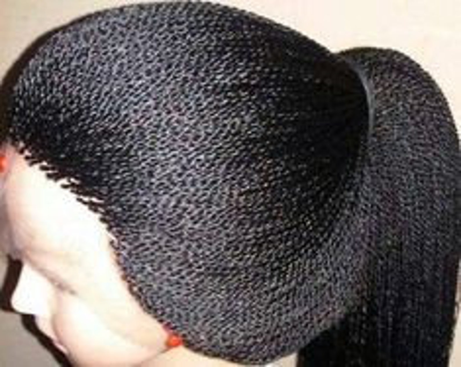 Micro Twist Braided Wig Handmade Tiny Braids Twist Braid - Etsy