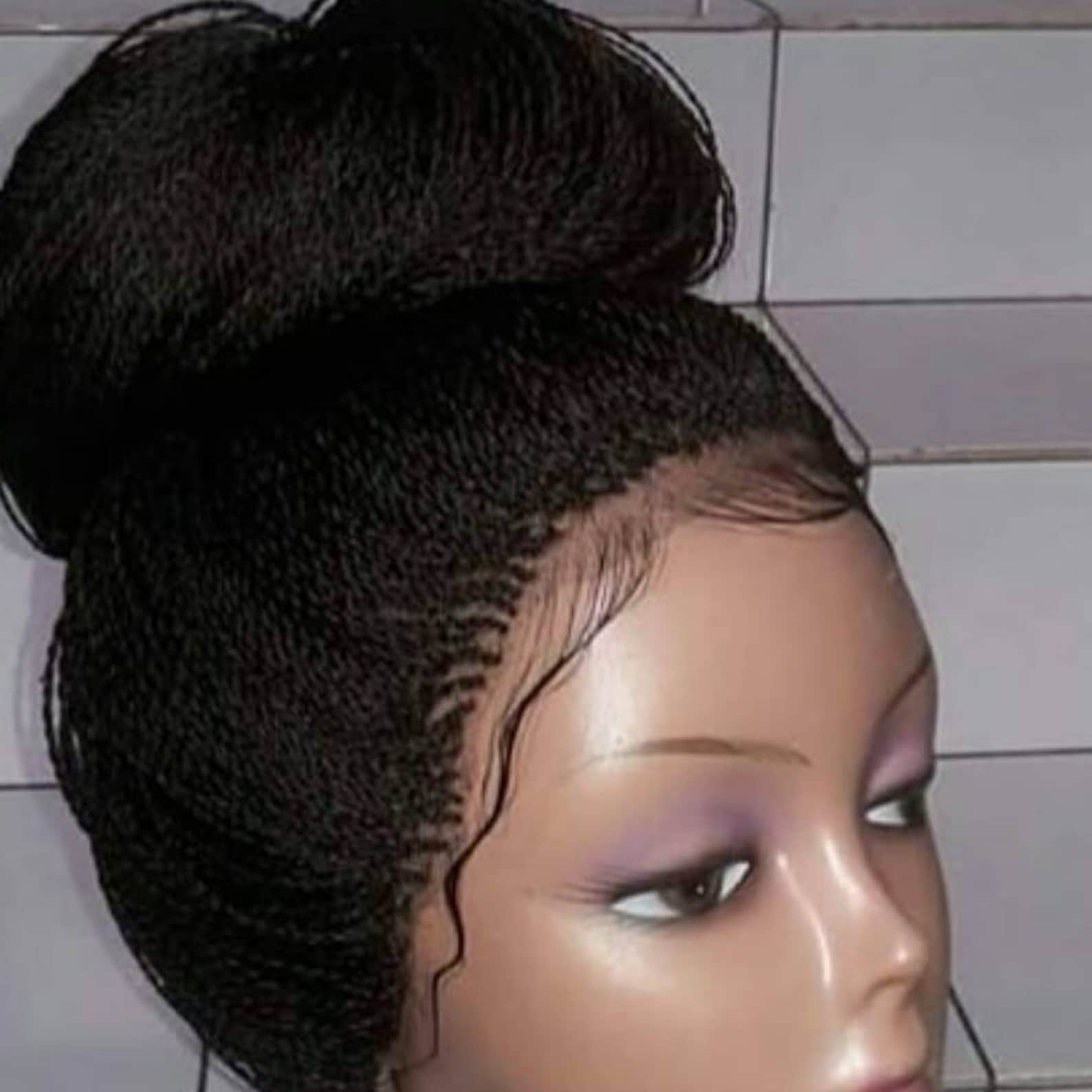 Micro Twist | Braided Wig | Handmade | Tiny Braids | Twist Braid - Etsy