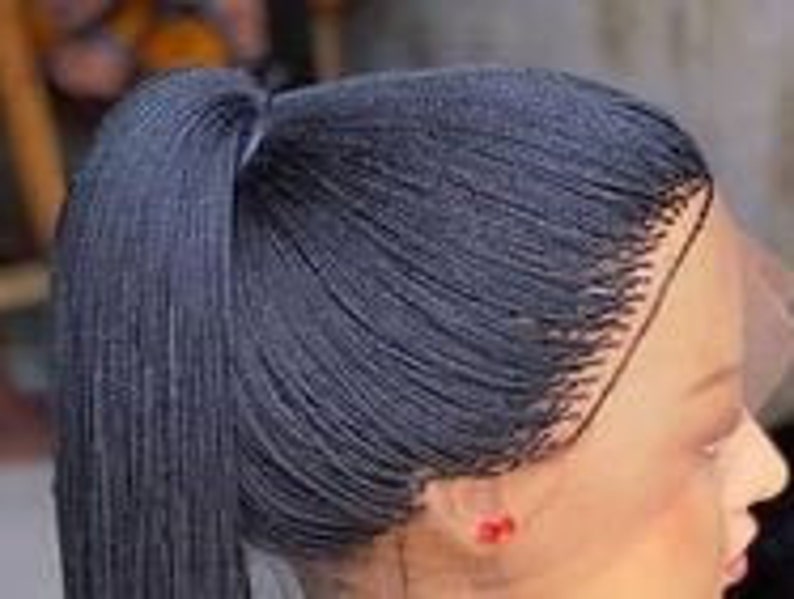 Micro Twist | Braided Wig | Handmade | Tiny Braids | Twist Braid - Etsy