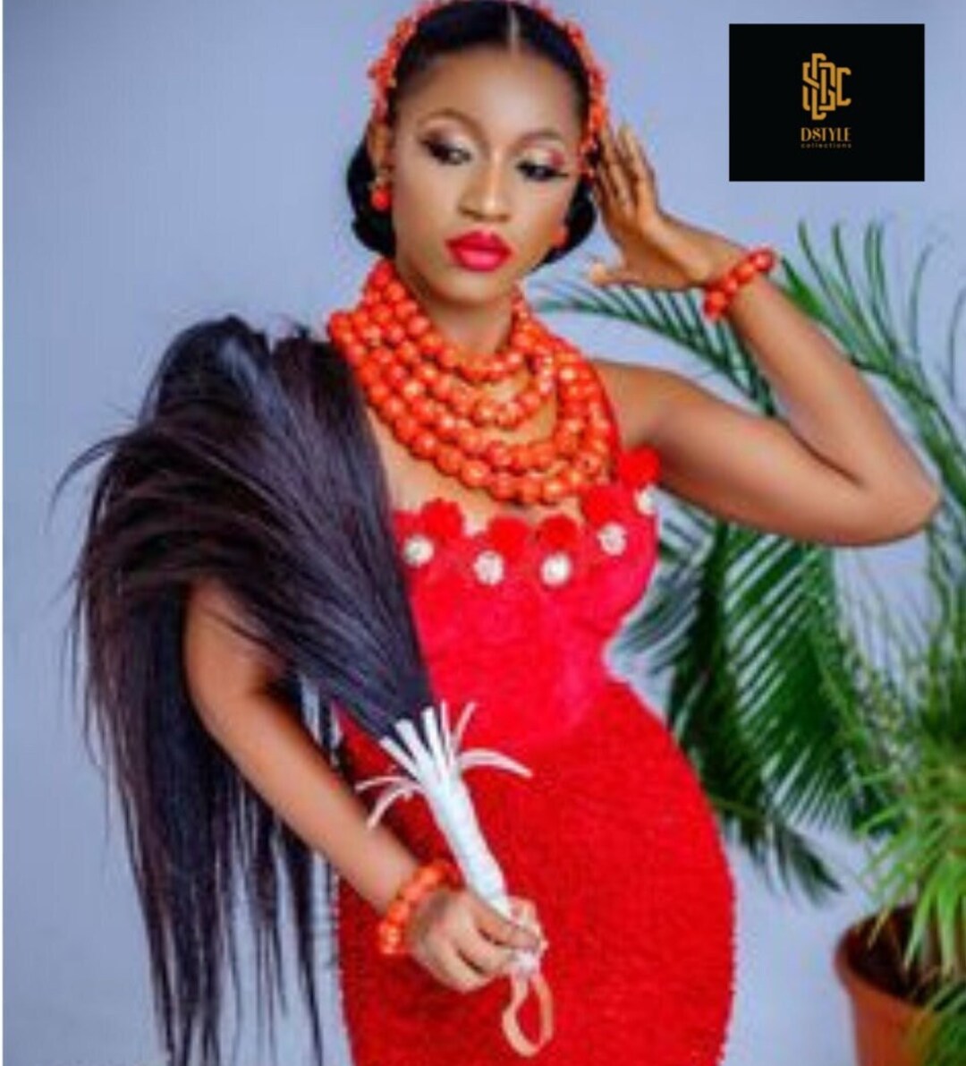 Long Handcrafted Irukere | Horse Tail for Traditional Wedding Accessory ...