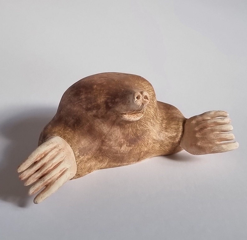 Mole Clay Sculpture - Etsy