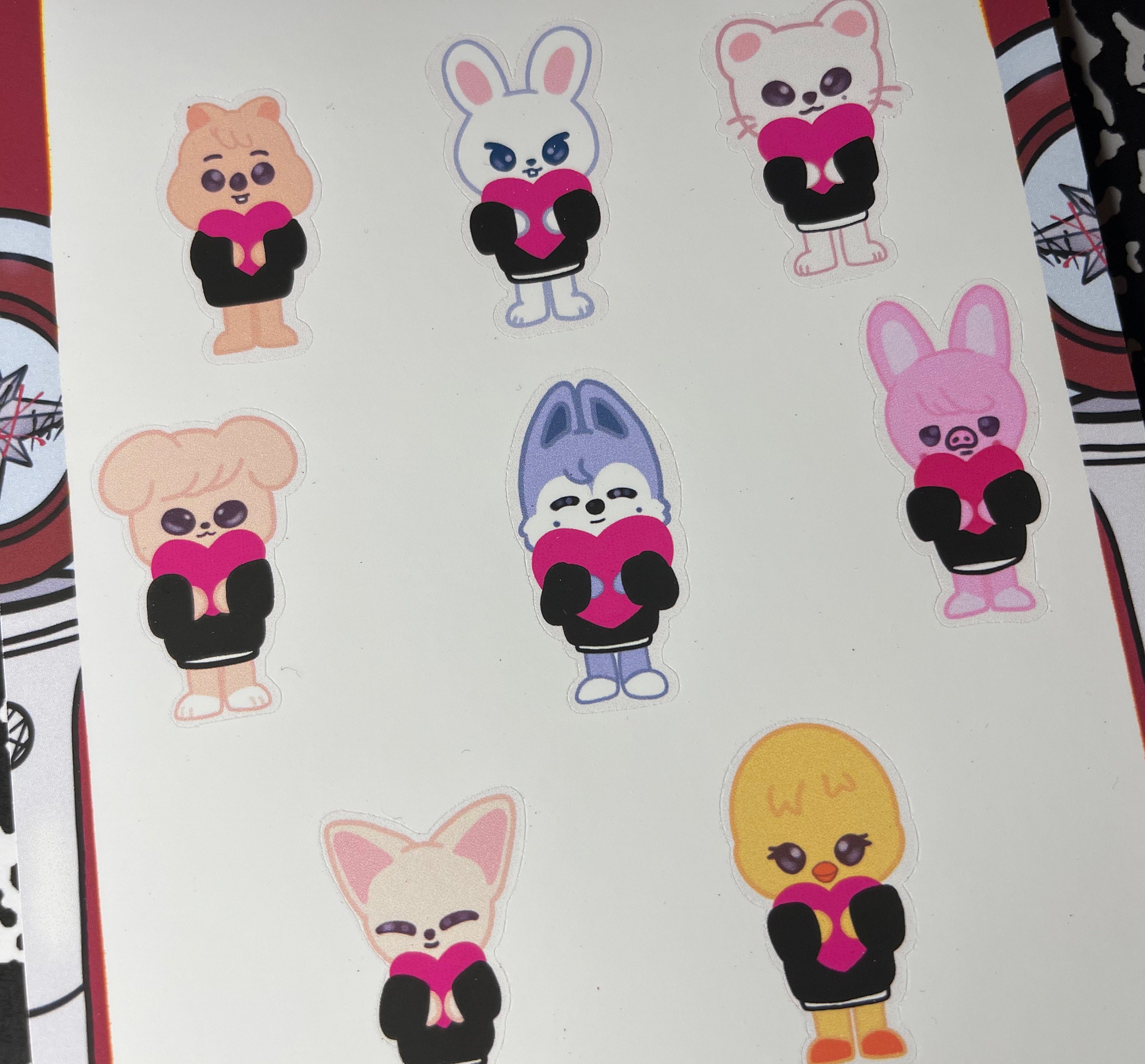 Skzoo Sticker Sheet - Etsy